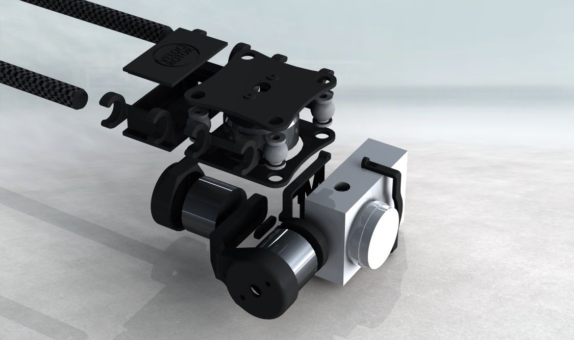 3D Printed 3-Axis Gimbal for Drone : 8 Steps (with Pictures ...