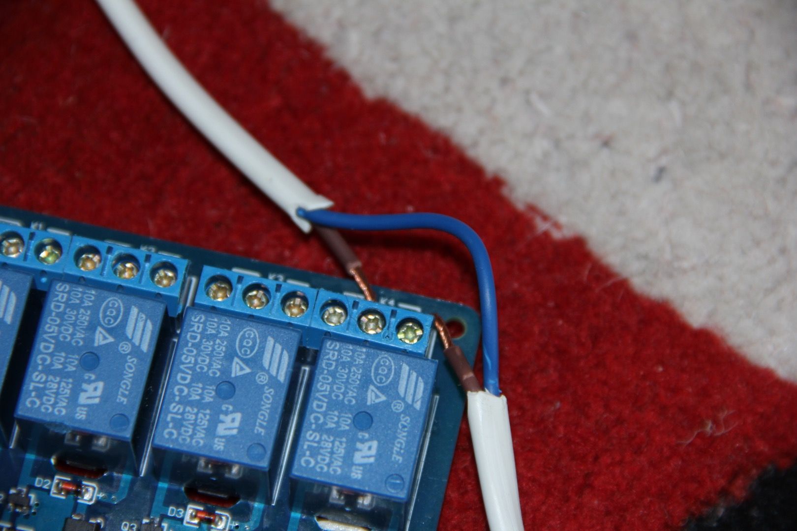Controlling 120-240 VAC With a Relay Using Arduino : 5 Steps ...