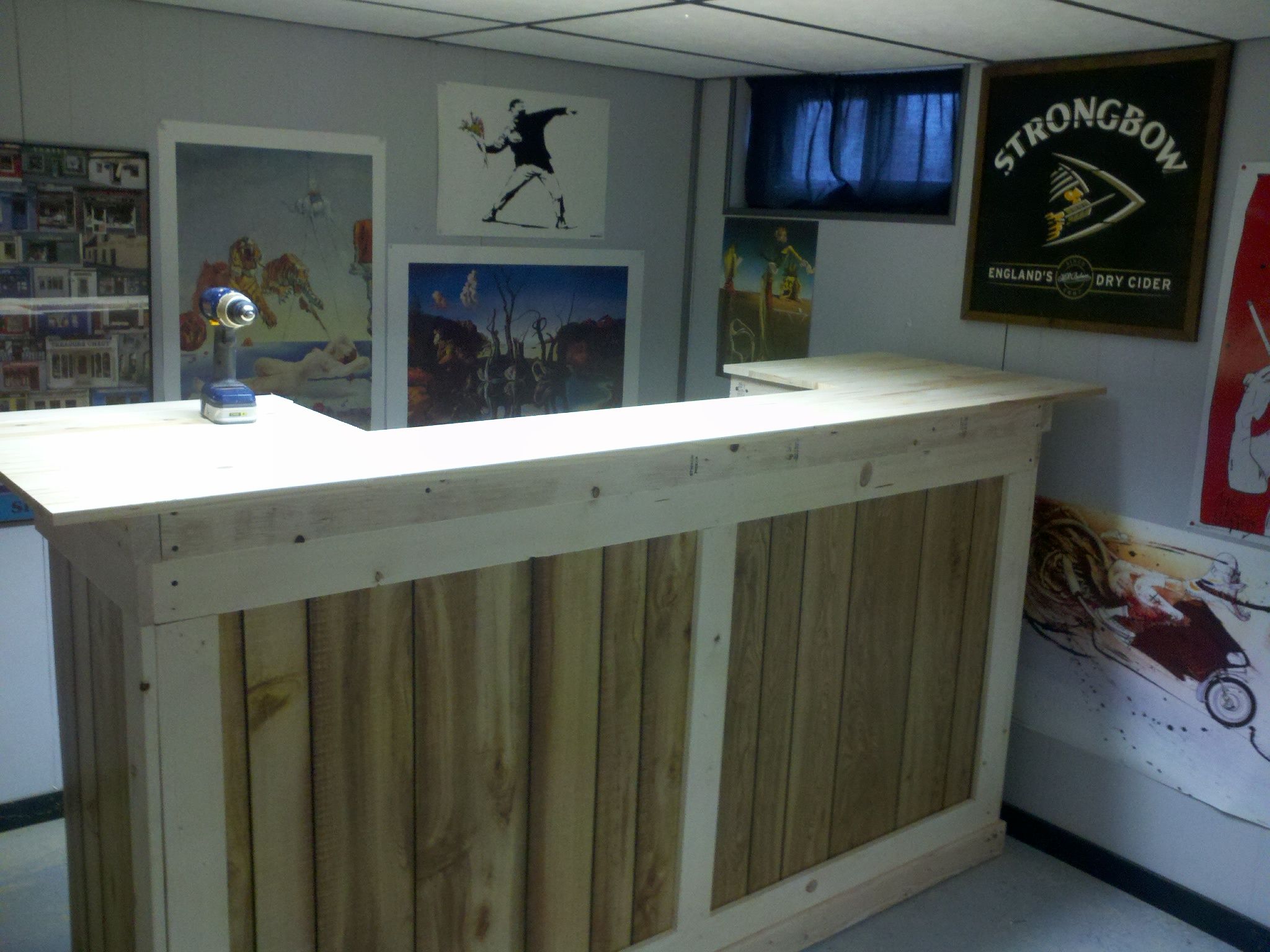 My First Home Bar Build - Instructables