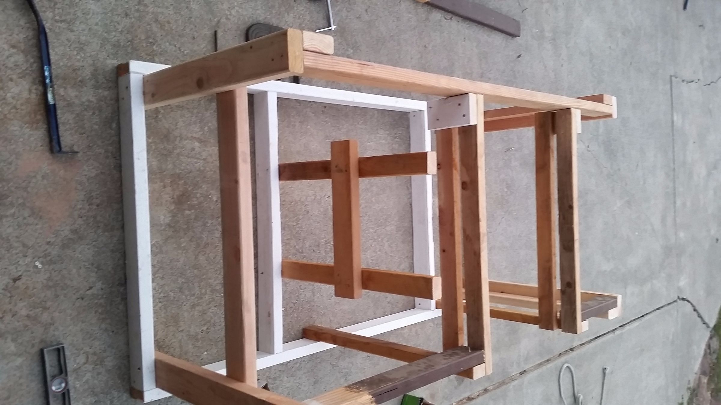 Mobile Workbench With Built-in Table & Miter Saws : 8 Steps (with ...