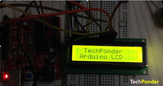 How To Interface Lcd 16x2 To Arduino Instructables