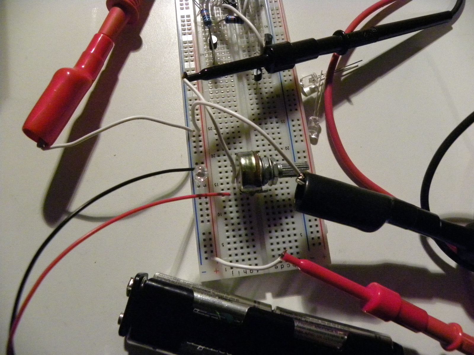 Determining Forward Voltage of LED's - Instructables