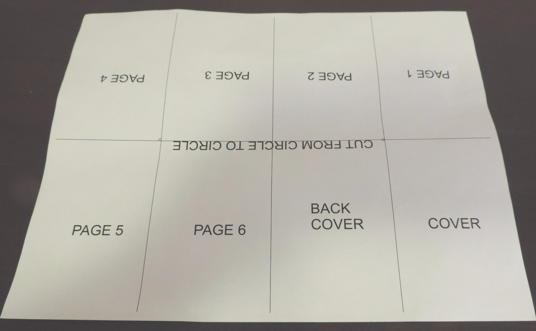 A One Sheet of Paper Booklet : 5 Steps - Instructables