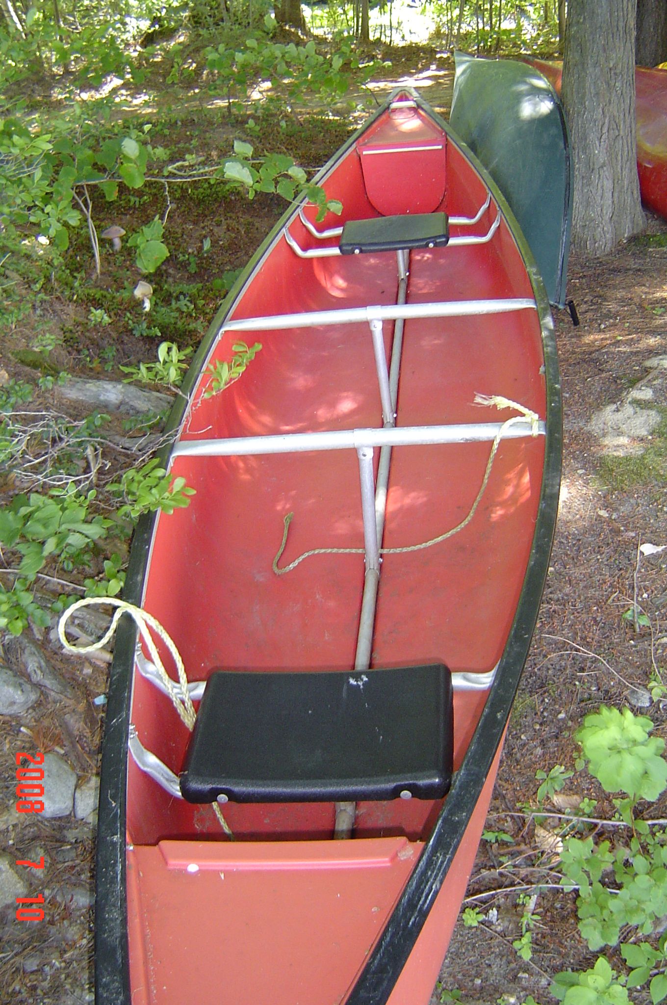 How to Row a Canoe for Fishing or Excercise, the Cheap, Fast Row Boat ...