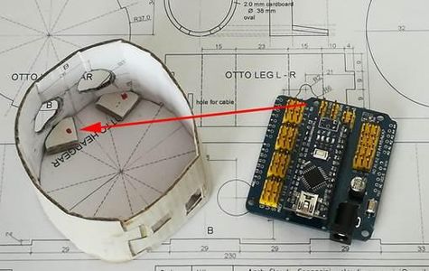 Otto Cardy a Cardboard Robot : 6 Steps (with Pictures) - Instructables