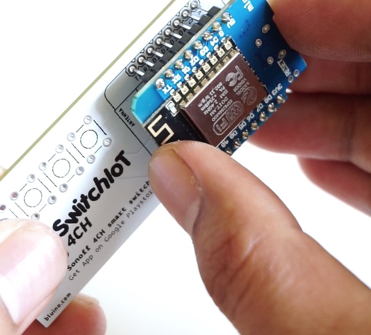 Make Blynk Switch IoT 4CH Only Use Smartphone (ESP8266 Loader) : 15 ...