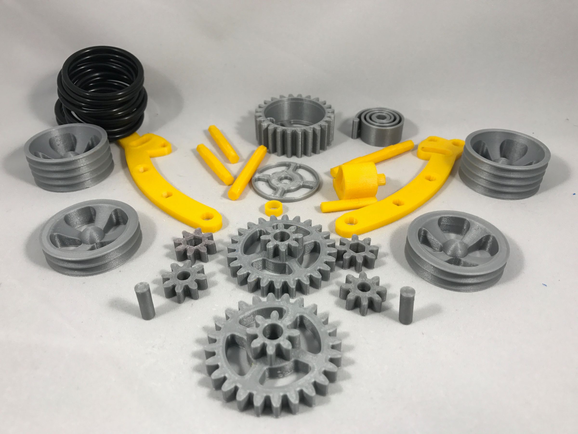 Tabletop Pull Back Tri-Mode Spring Motor Rolling Chassis : 6 Steps ...