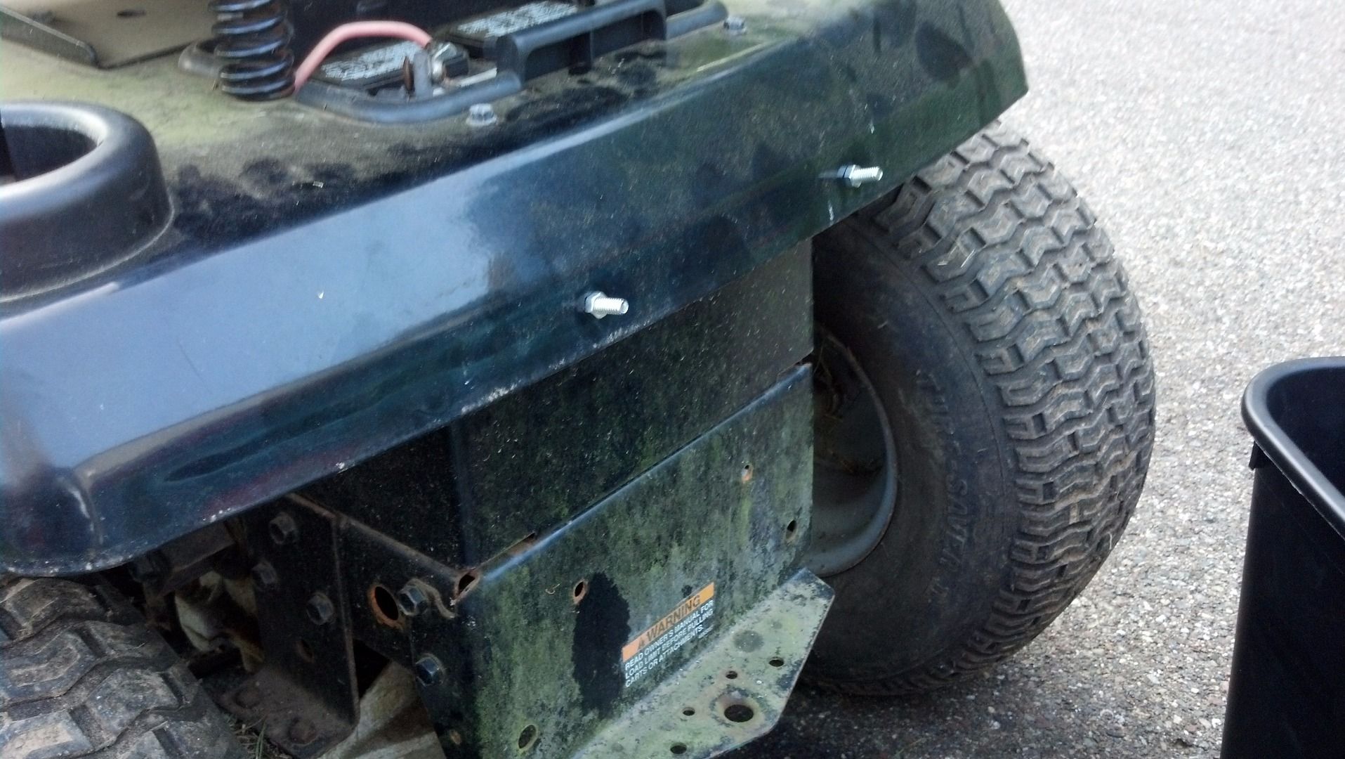 Lawn Tractor Tool Carrier : 6 Steps - Instructables