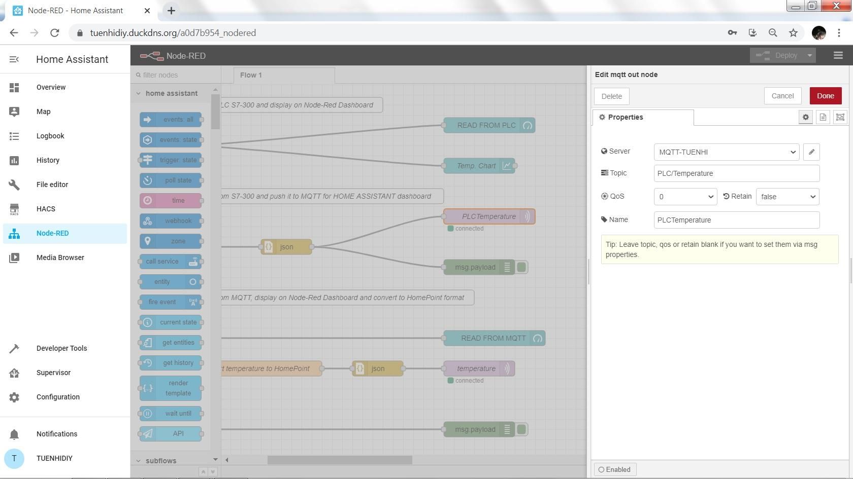 Home Assistant & Industrial Automation System : 14 Steps (with Pictures ...