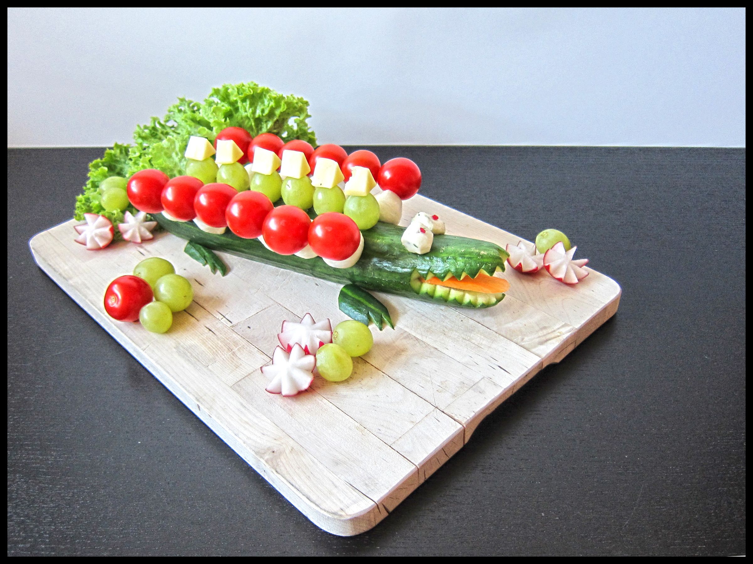 Cucumber-Crocodile (with Pictures) - Instructables