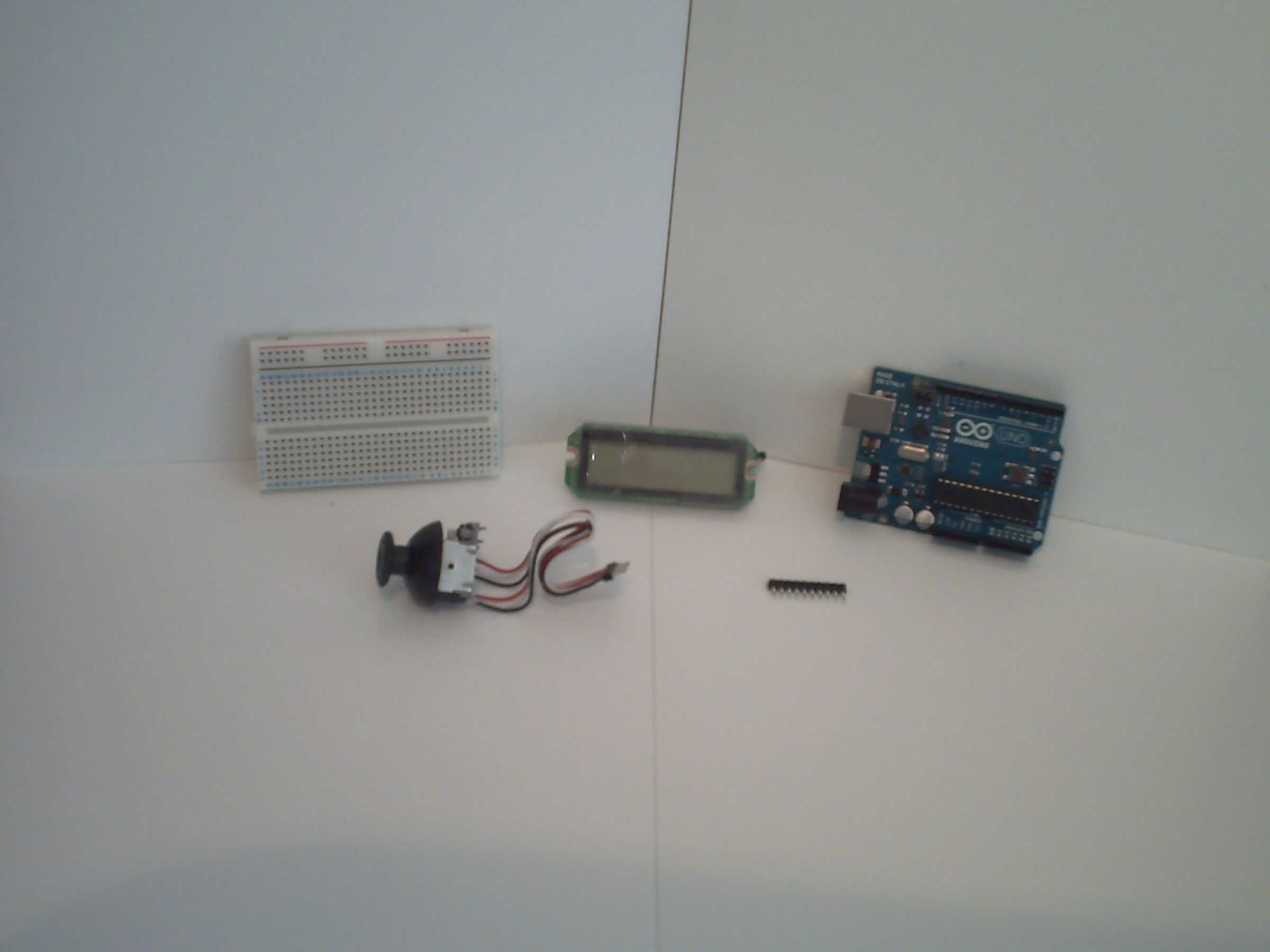 Arduino Joystick Breadboard With LCD Output : 5 Steps (with Pictures ...