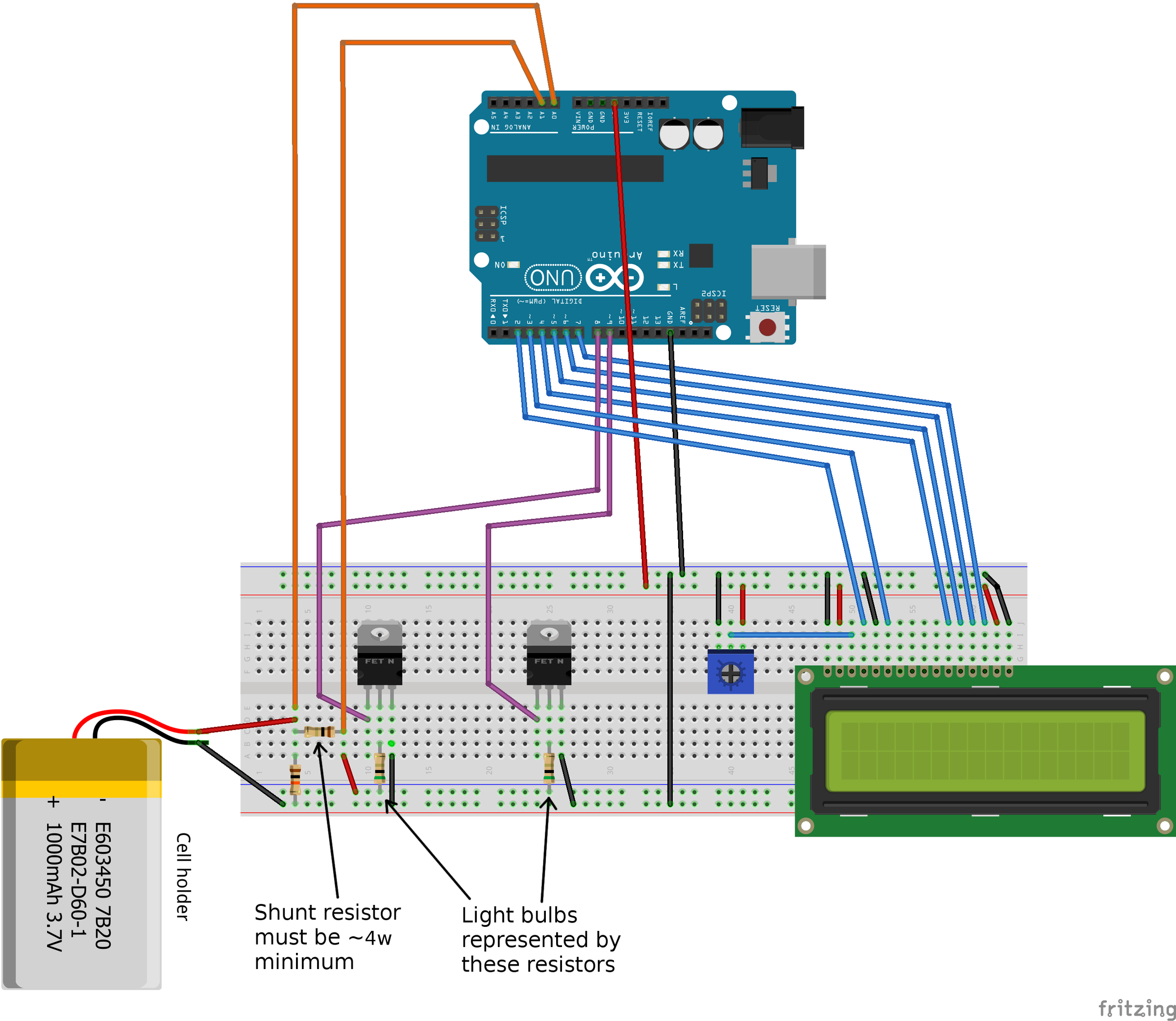 Measure Li-ion Cell Capacity With an Arduino : 6 Steps - Instructables
