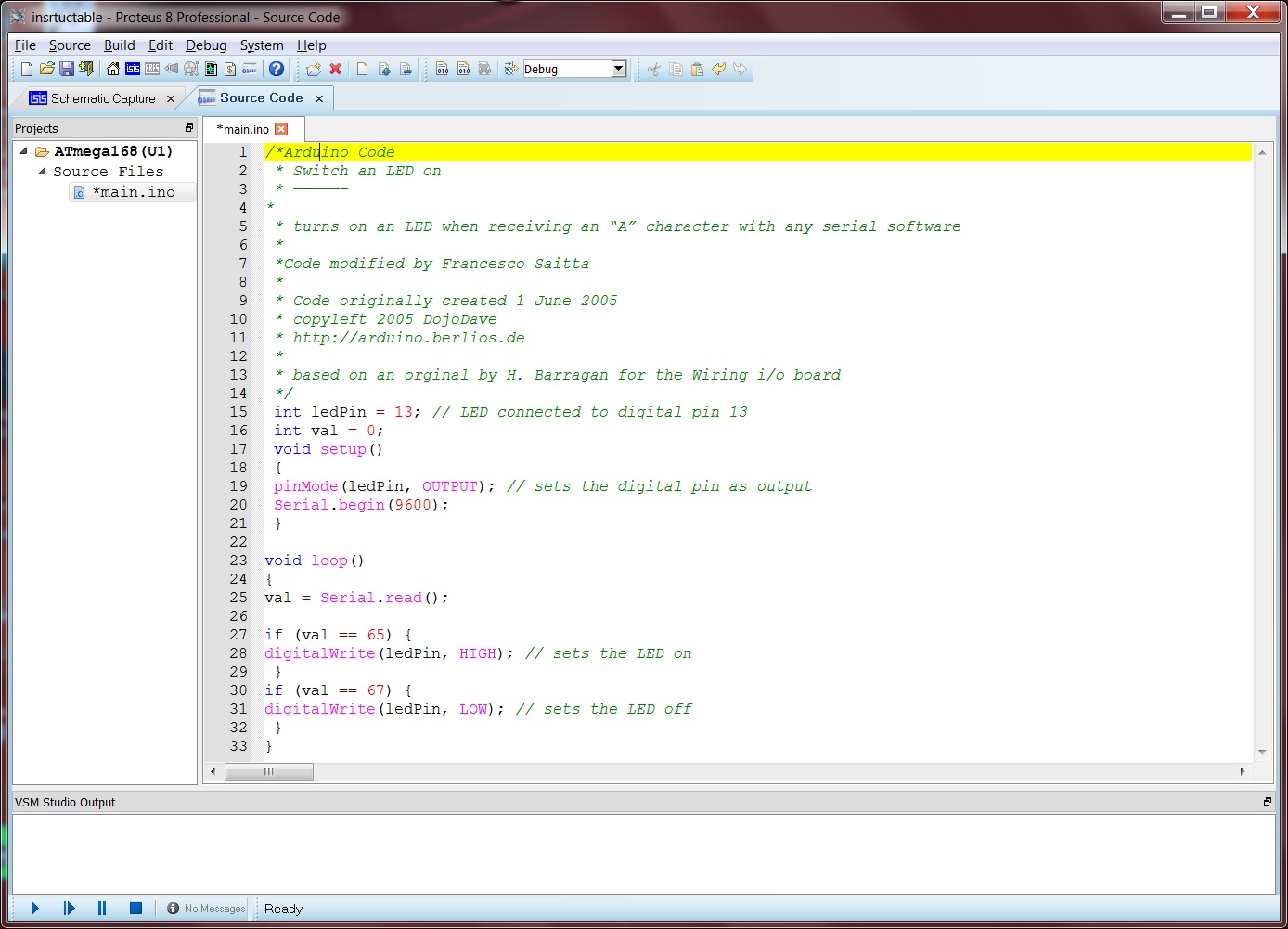 Processing Using the Proteus Arduino Model : 10 Steps - Instructables