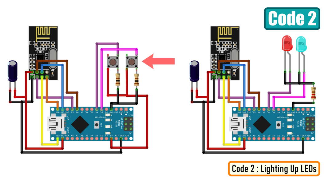 NRF24L01 Tutorial - Arduino Wireless Communication : 11 Steps (with ...