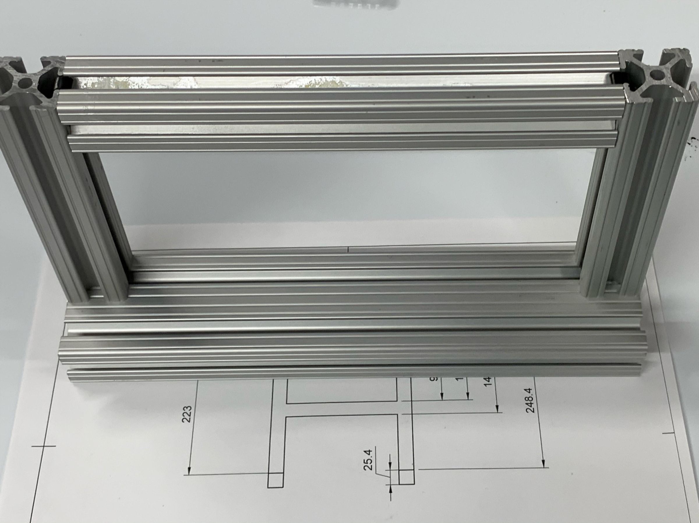 Simple Extruded Aluminum Frame for LED Panels : 20 Steps (with Pictures ...