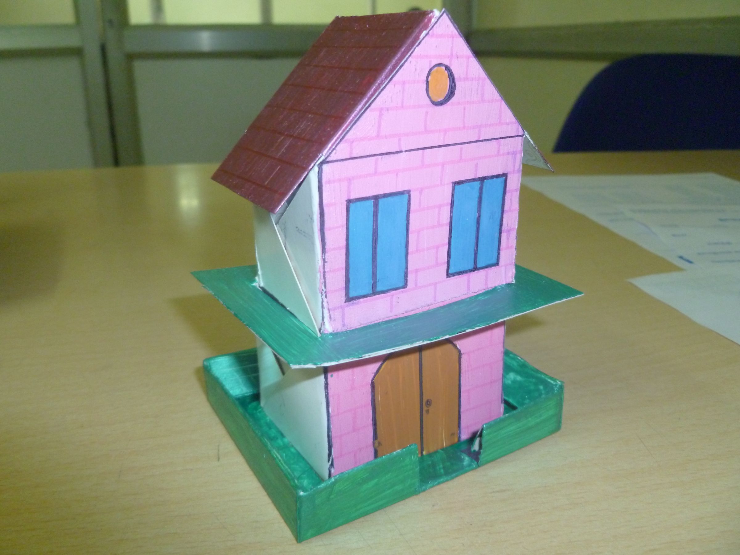 PAPER HOUSE WITHOUT ANY GLUE : 7 Steps - Instructables