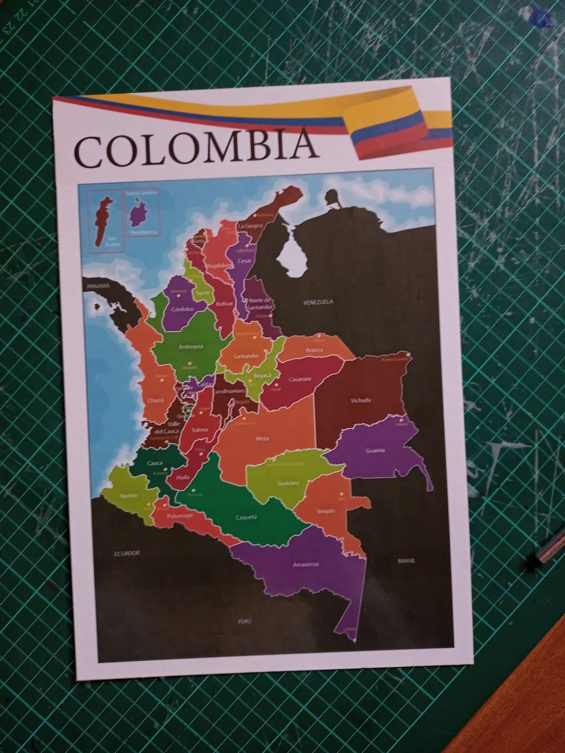 Make Your Own SCRATCH OFF MAP : 17 Steps (with Pictures) - Instructables