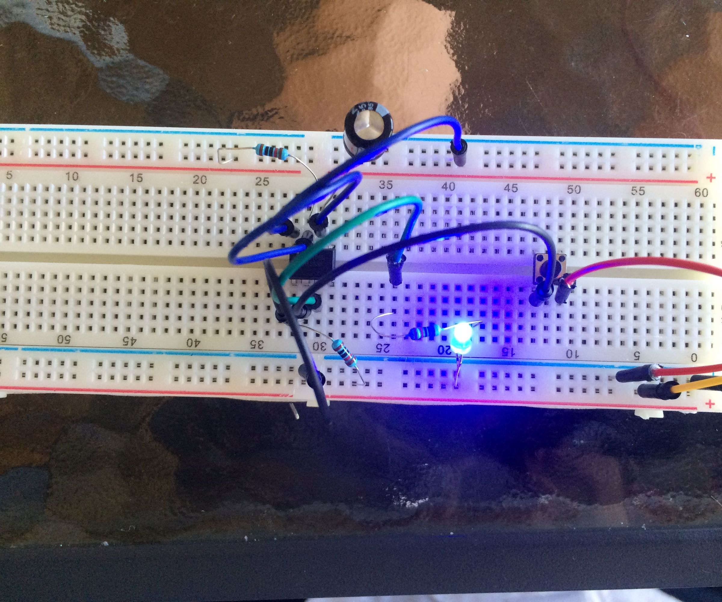 how to make a 555 timer chip circuit DIY Project to Discover - FindingDIY