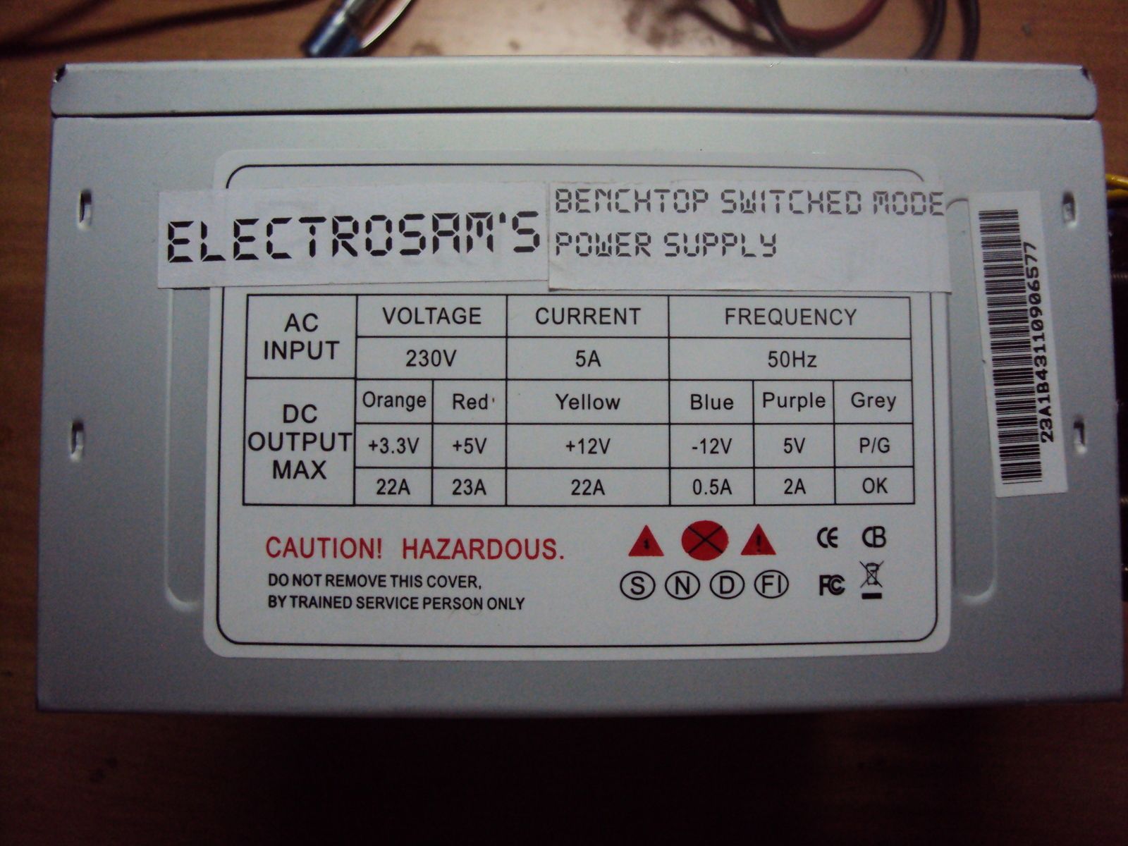 Essential Benchtop Lab SMPS From a Computer SMPS : 6 Steps - Instructables
