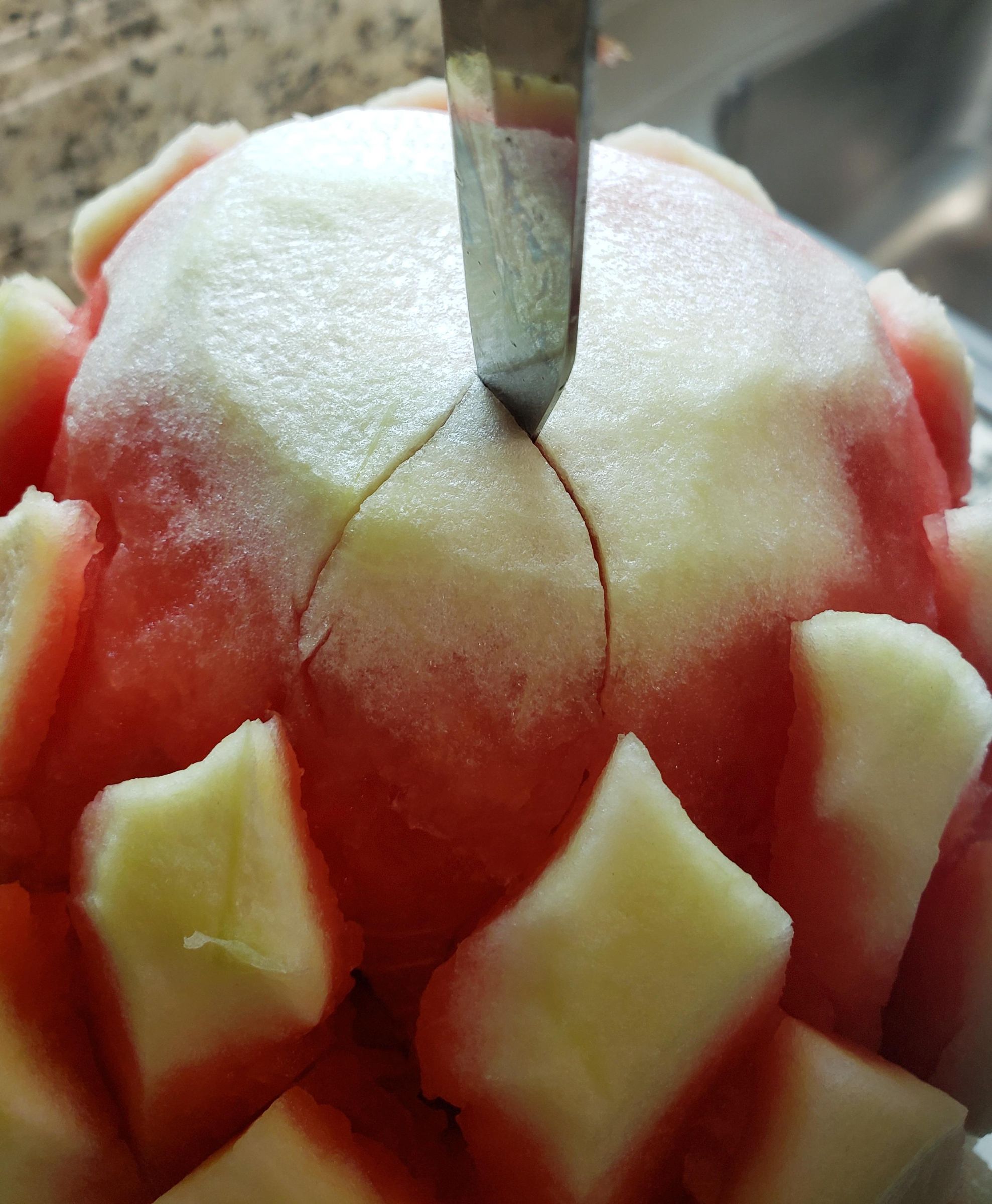 Watermelon Lotus Flower Carving! : 17 Steps (with Pictures) - Instructables