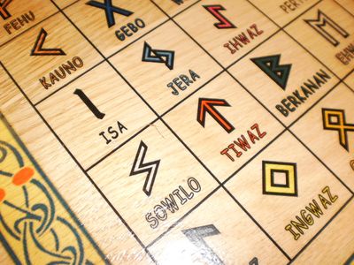 Engraved Stone Rune Set and Decorated Storage Box : 11 Steps (with ...