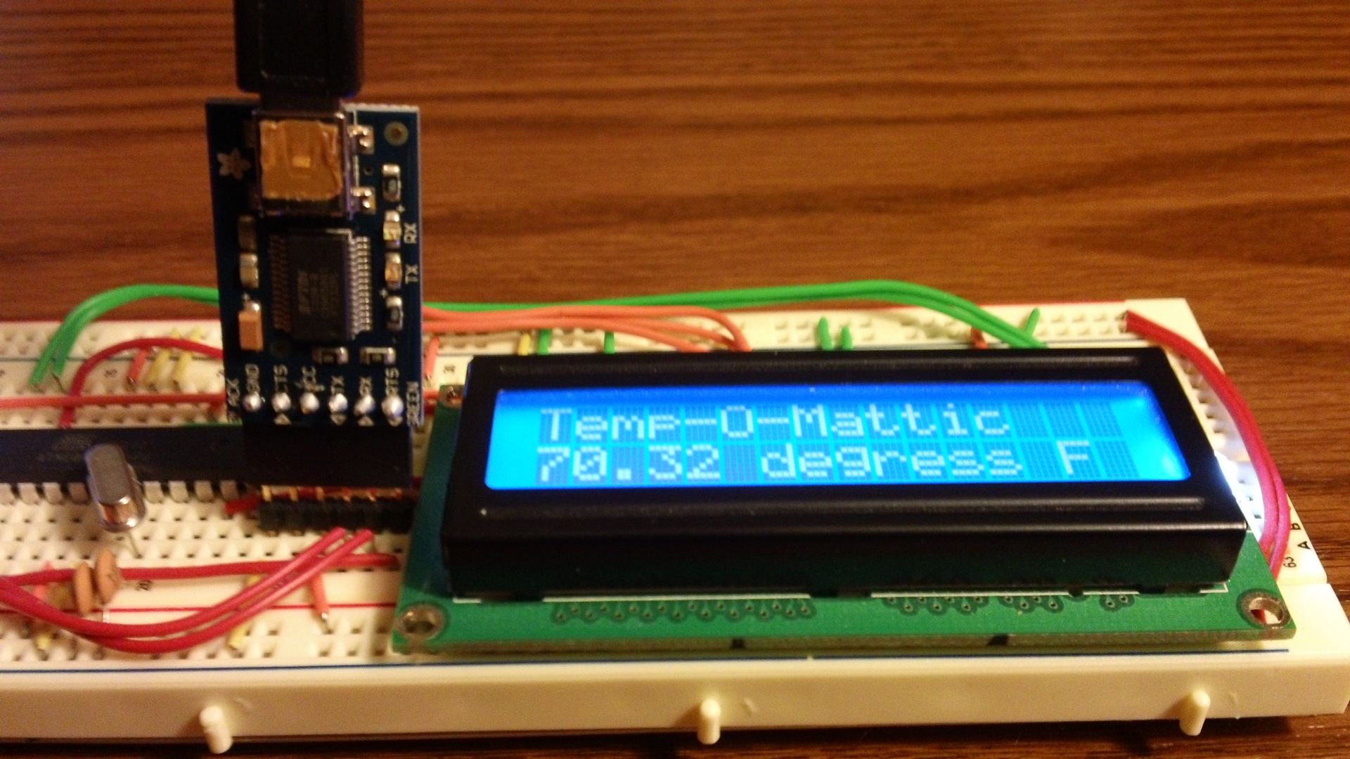 Arduino From Scratch - Digital Thermometer : 7 Steps (with Pictures ...