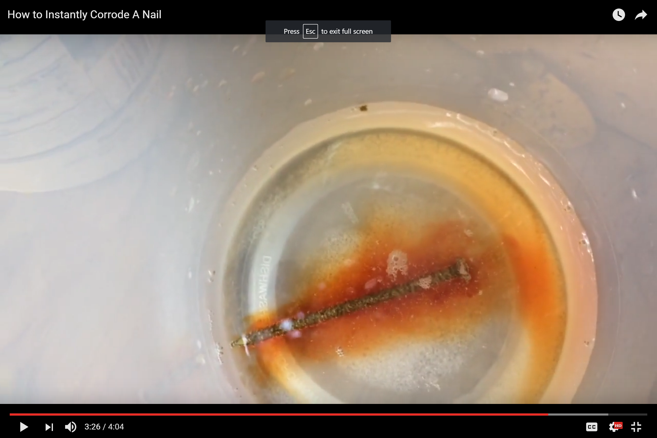 How to Instantly Corrode a Nail : 3 Steps - Instructables