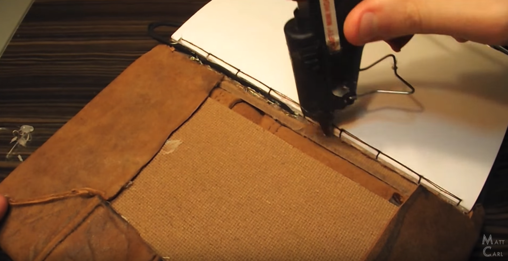 Leather-Bound Book From Scratch : 5 Steps (with Pictures) - Instructables