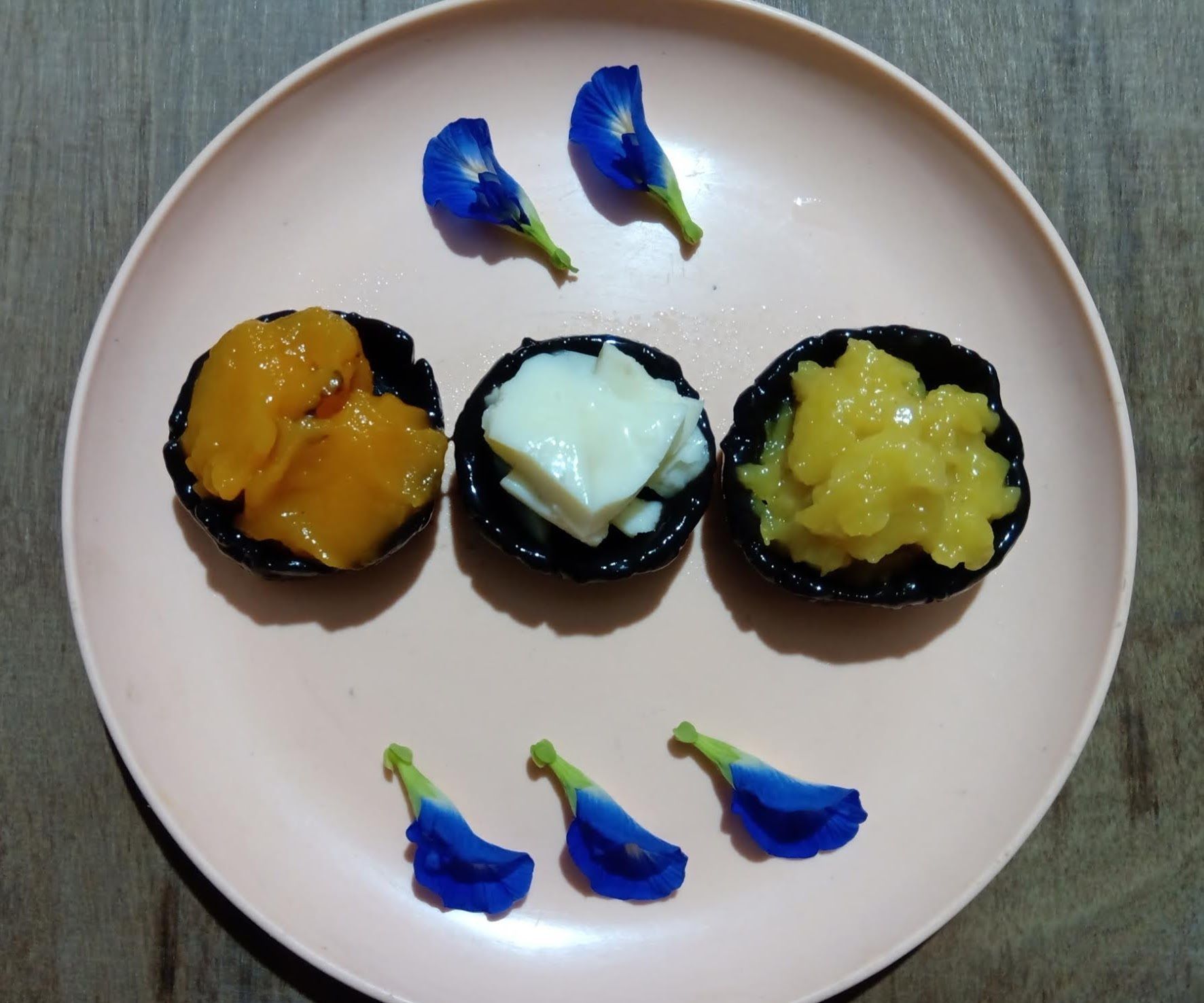 Flower Pot, at Fail Case Turned As a Colourful Basket! Tasty, Anyhow ...