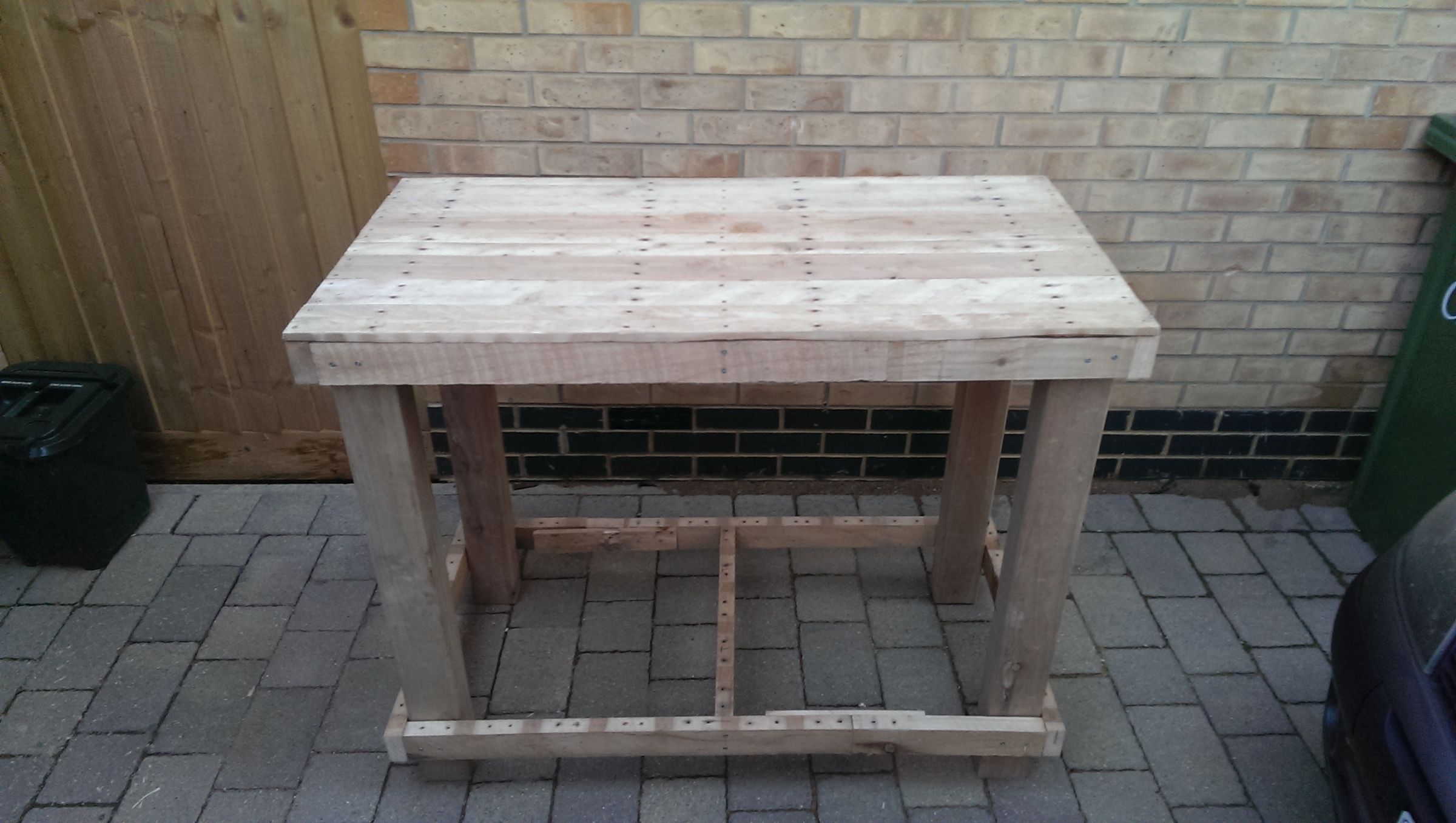 Pallet Workbench : 7 Steps (with Pictures) - Instructables