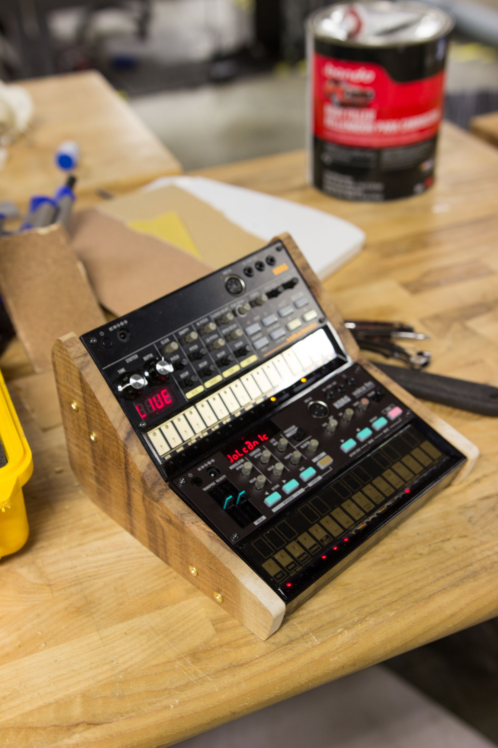 Dual Korg Volca Stand : 4 Steps (with Pictures) - Instructables