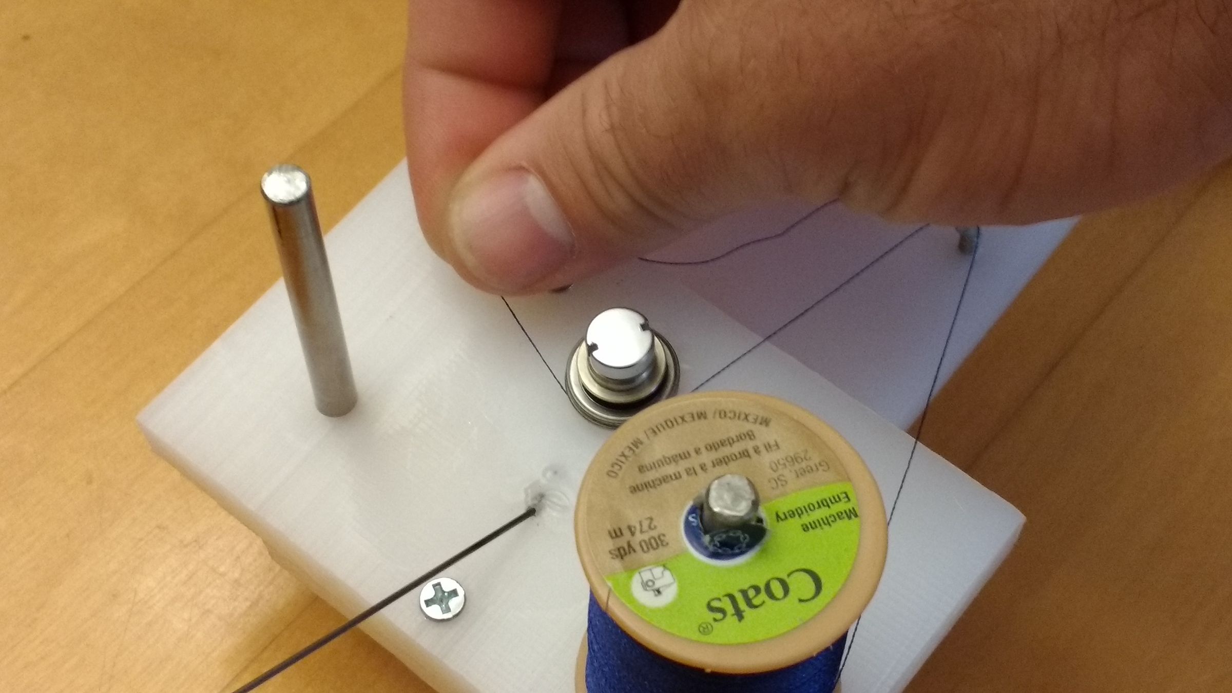 Fishing Rod Wrapping Jig Made From Crutches & HDPE Cutting Board : 8 ...