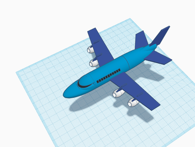 RC Airplane Airbus A320 in Tinkercad : 10 Steps - Instructables