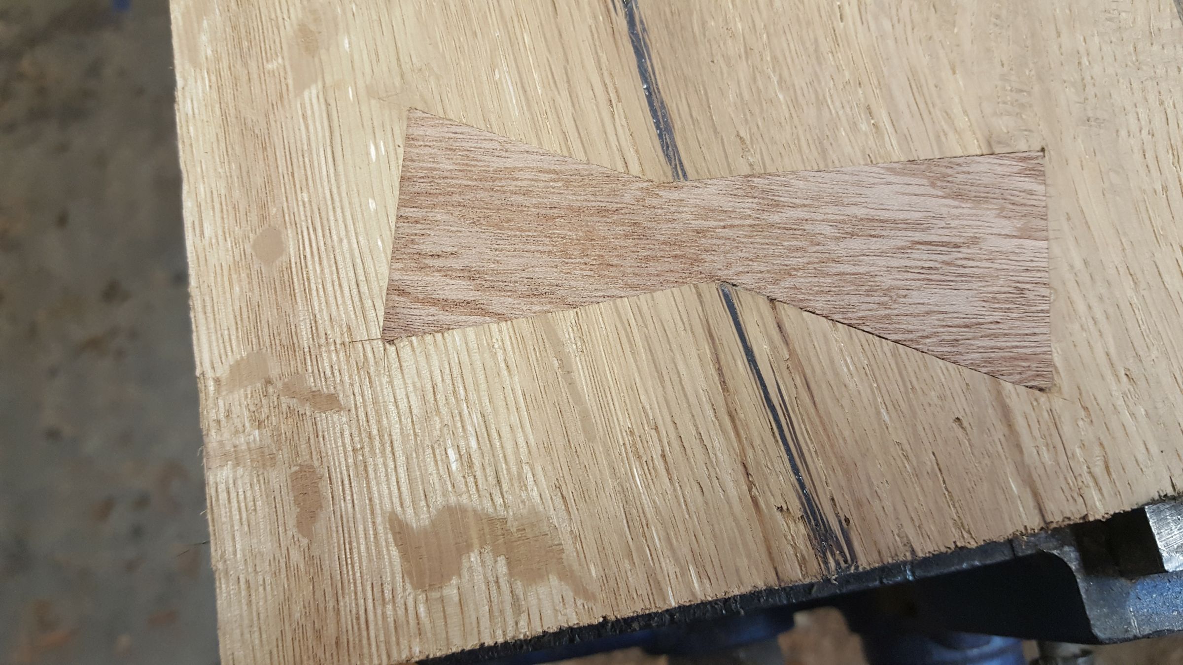 Inlay a Bow Tie by Hand : 7 Steps (with Pictures) - Instructables