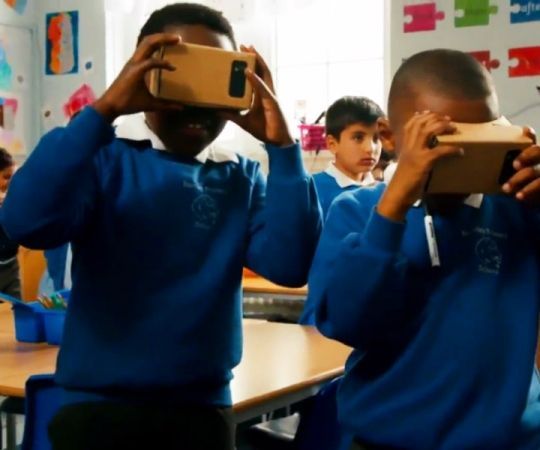 wooden google cardboard used in history class DIY Project - Step-by ...