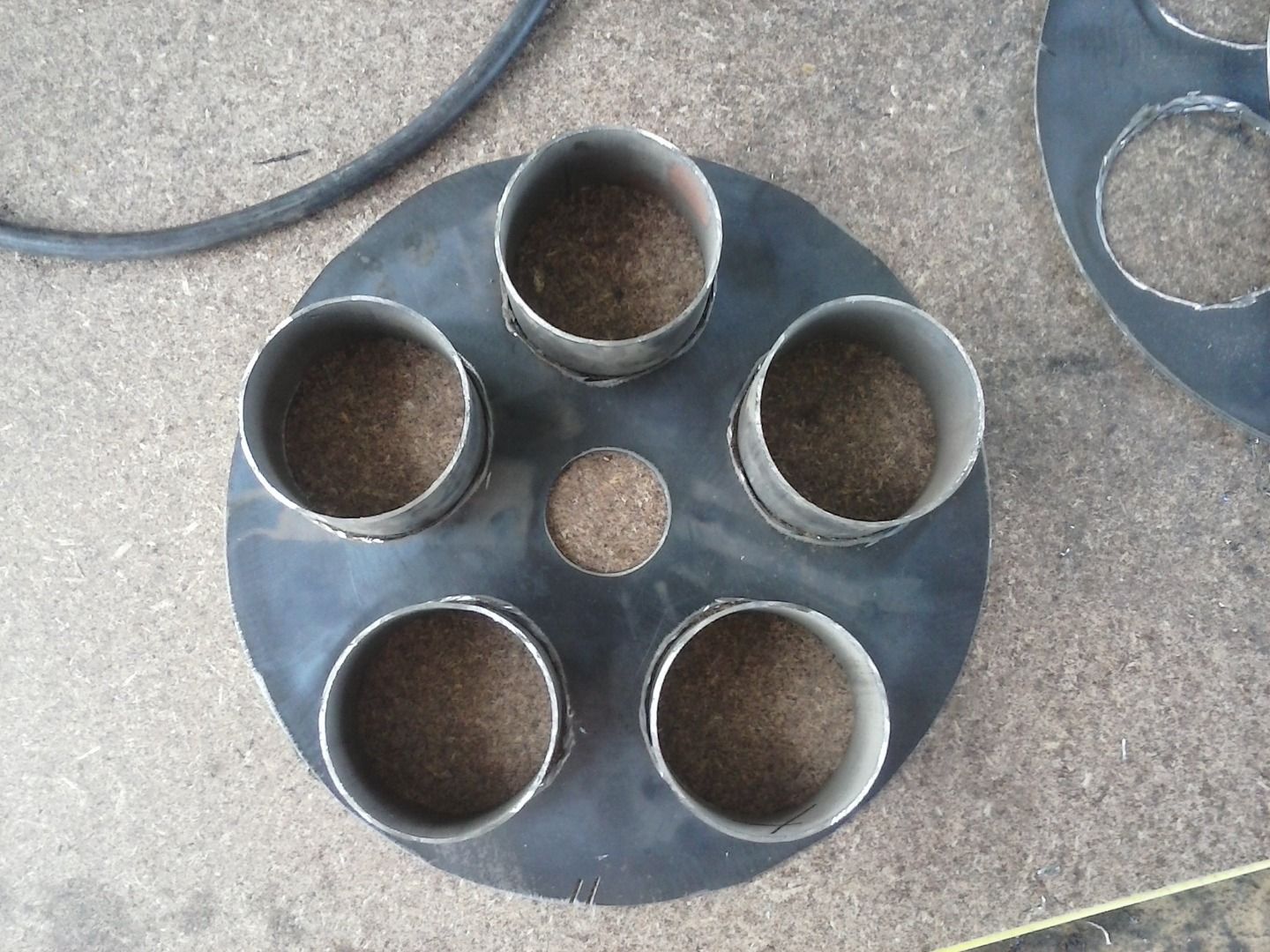 Making Wide Bike Wheel Hubs and Joining Them to Car Rims. PART 2! : 6 ...