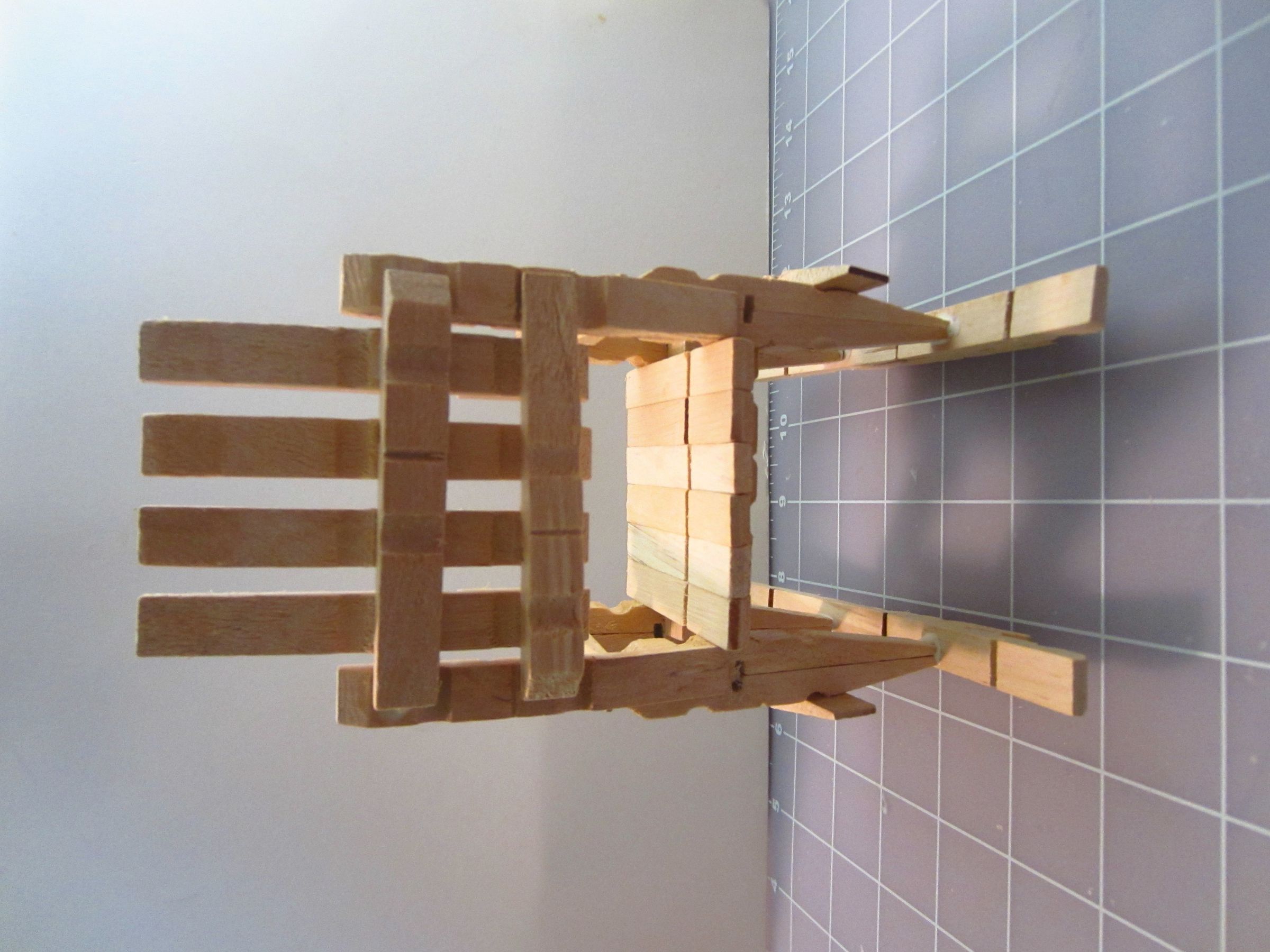 Clothespin Rocking Chair: So Easy to Make - Instructables