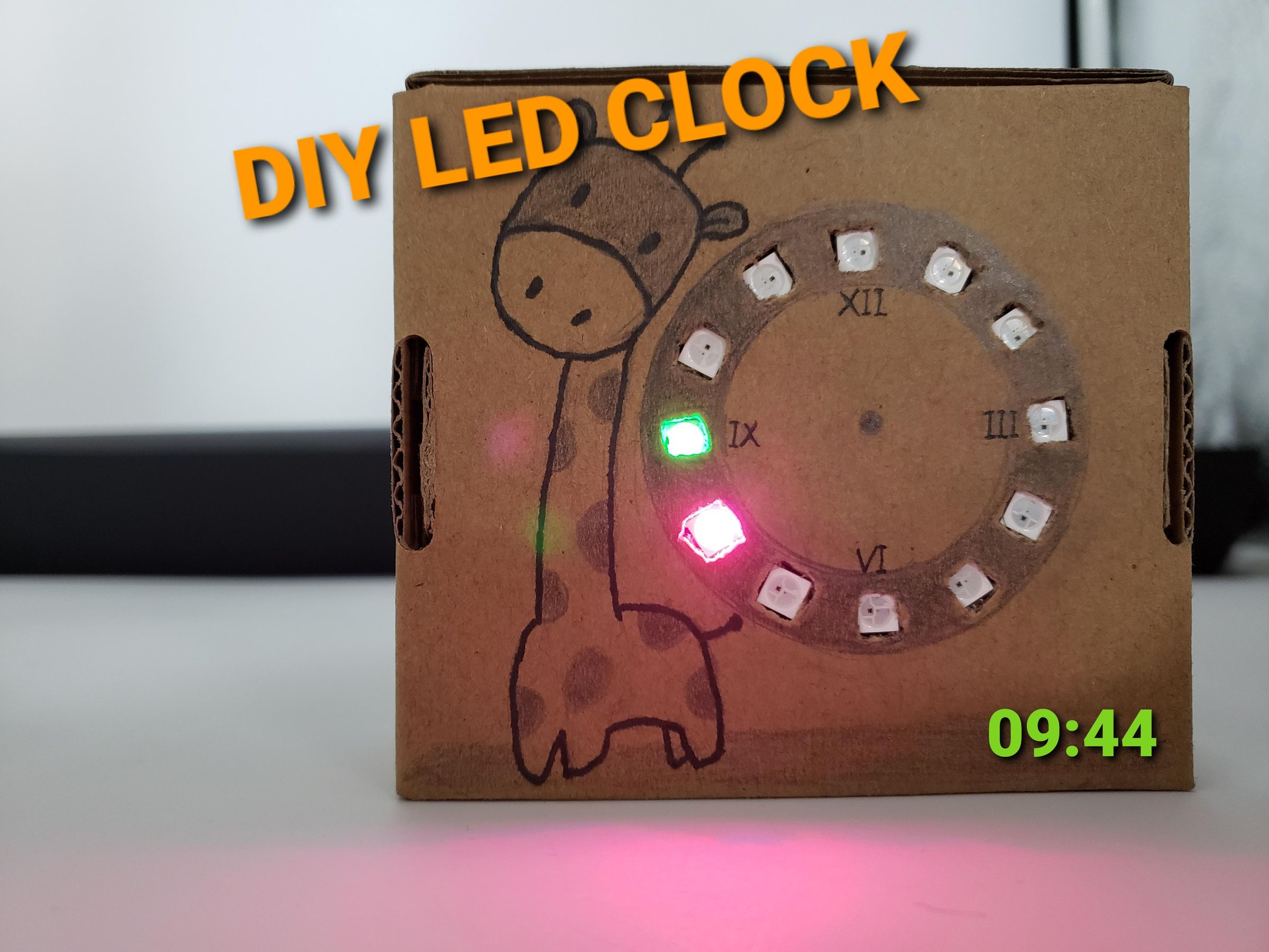 ESP32 Wifi Clock With WS2812 : 8 Steps (with Pictures) - Instructables