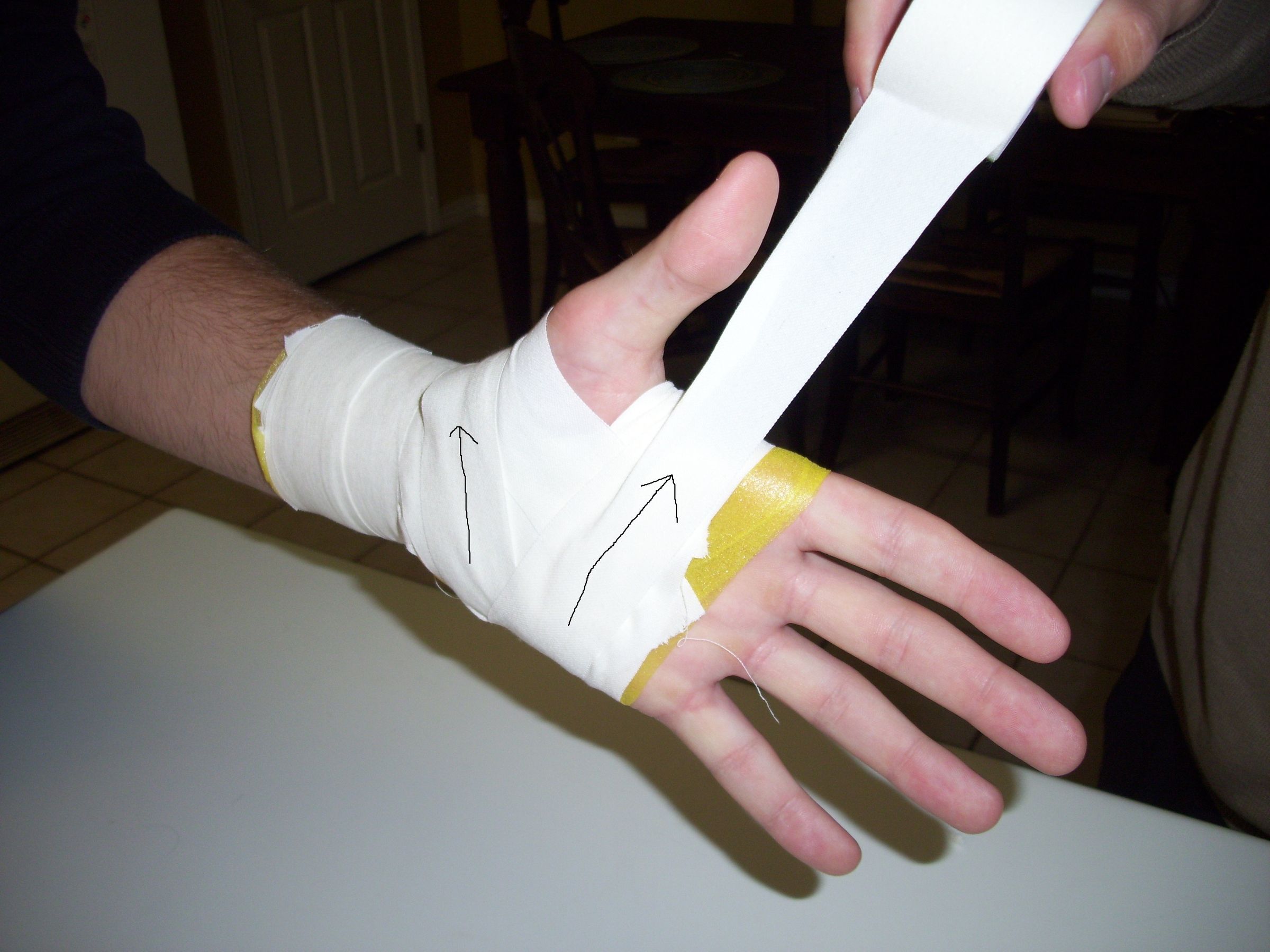 Protective Taping of the Wrist : 6 Steps - Instructables