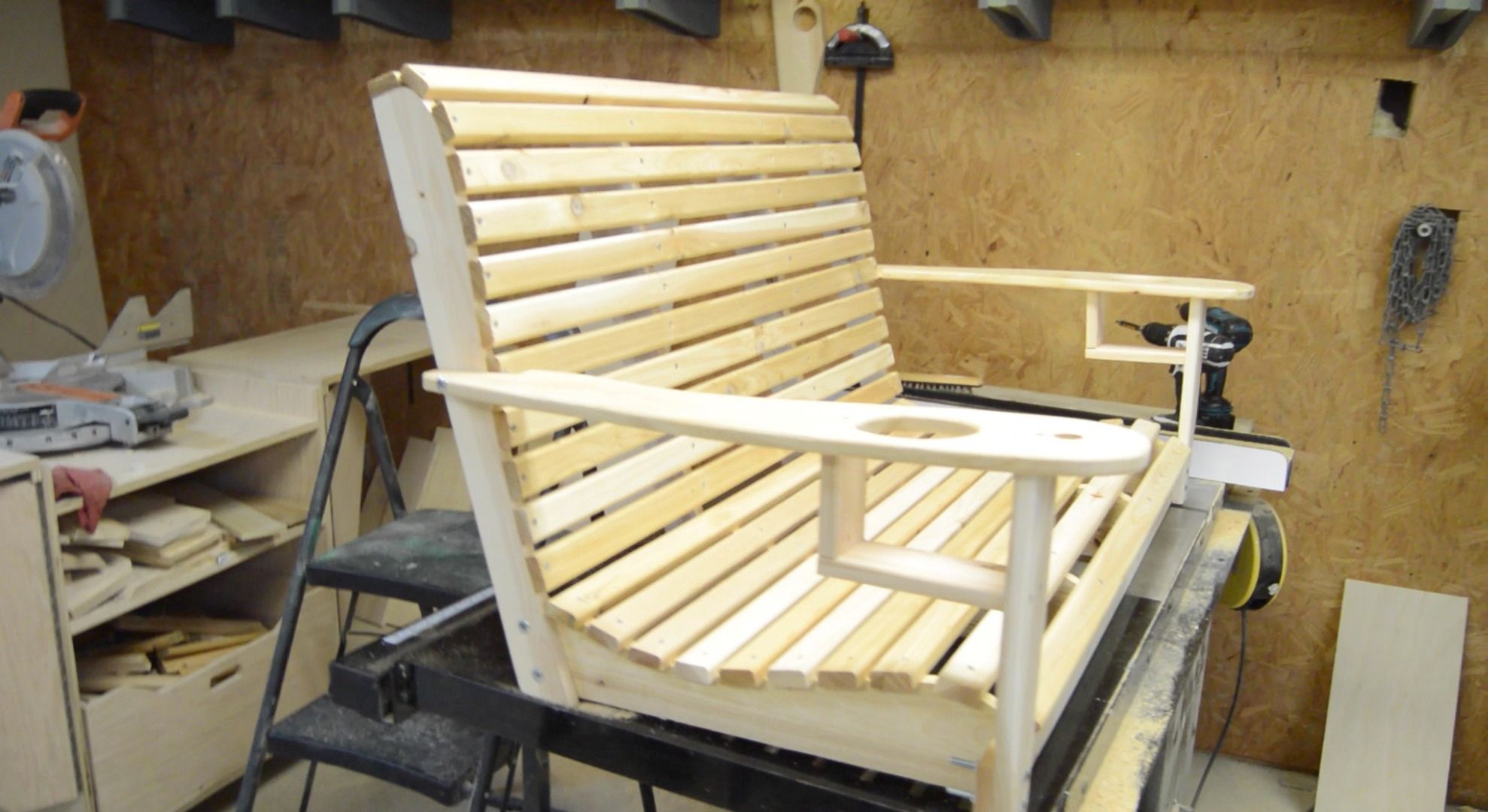 DIY Porch Swing (Free Templates!) : 17 Steps (with Pictures ...