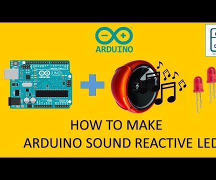 how to make arduino sound reactive led DIY Project - Step-by-Step DIY ...