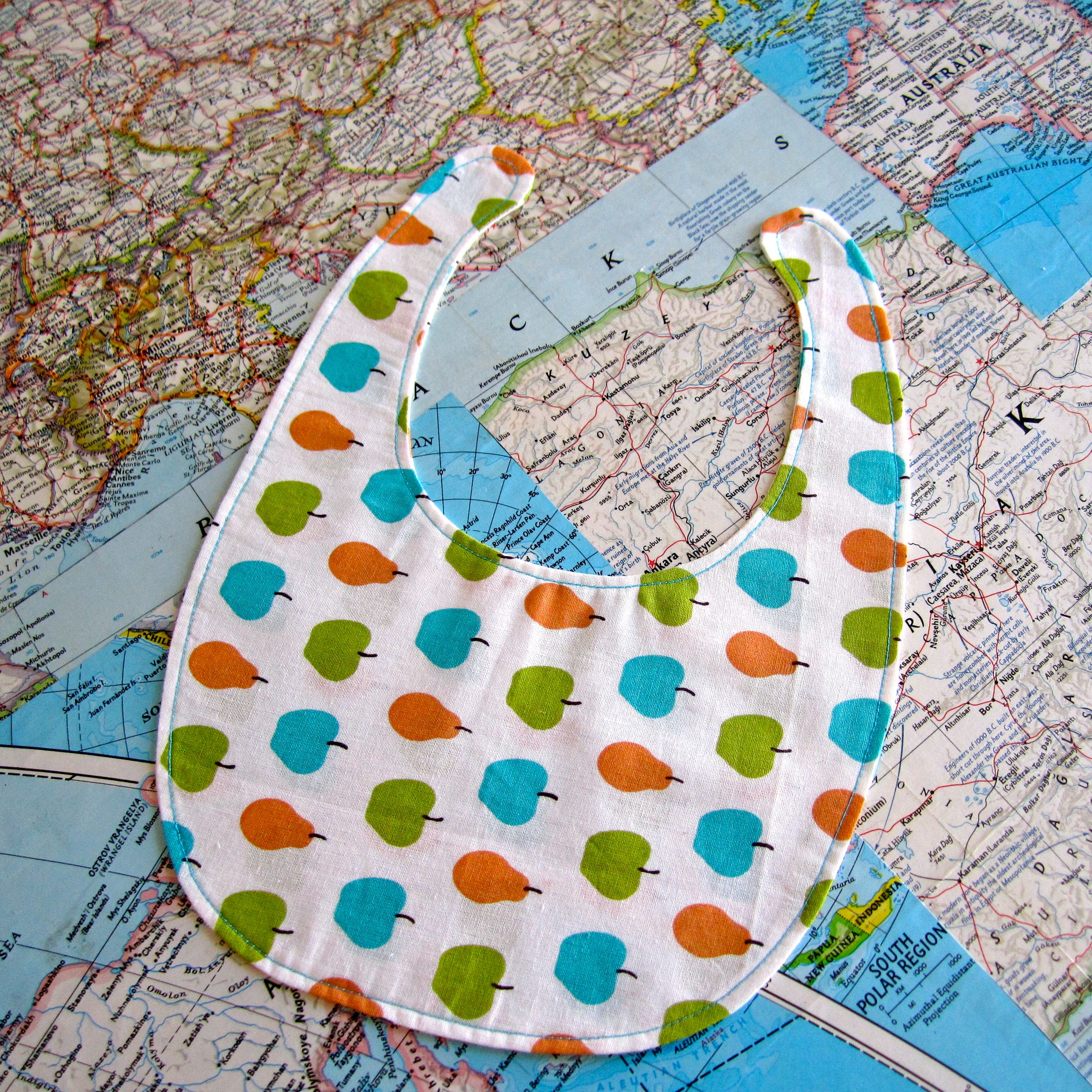 How to Sew a Baby Bib + Pattern : 9 Steps (with Pictures) - Instructables