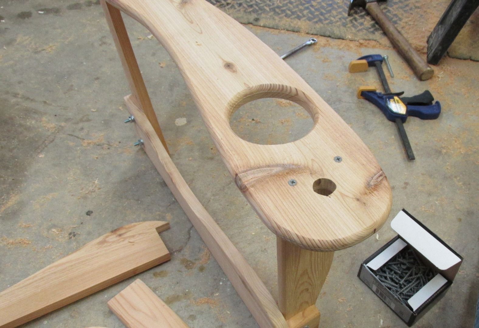 DIY Porch Swing (Free Templates!) : 17 Steps (with Pictures ...