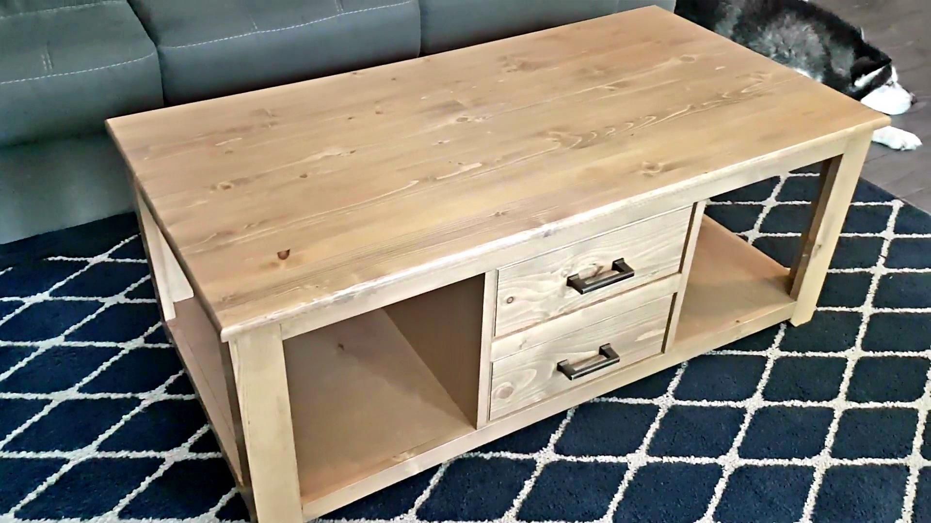 DIY Coffee Table With Storage : 9 Steps (with Pictures) - Instructables