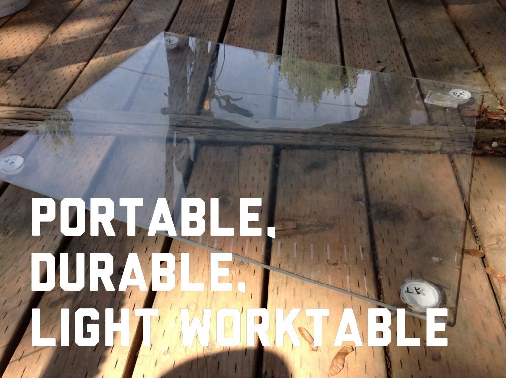 Portable, Durable, Light Worktable : 6 Steps - Instructables