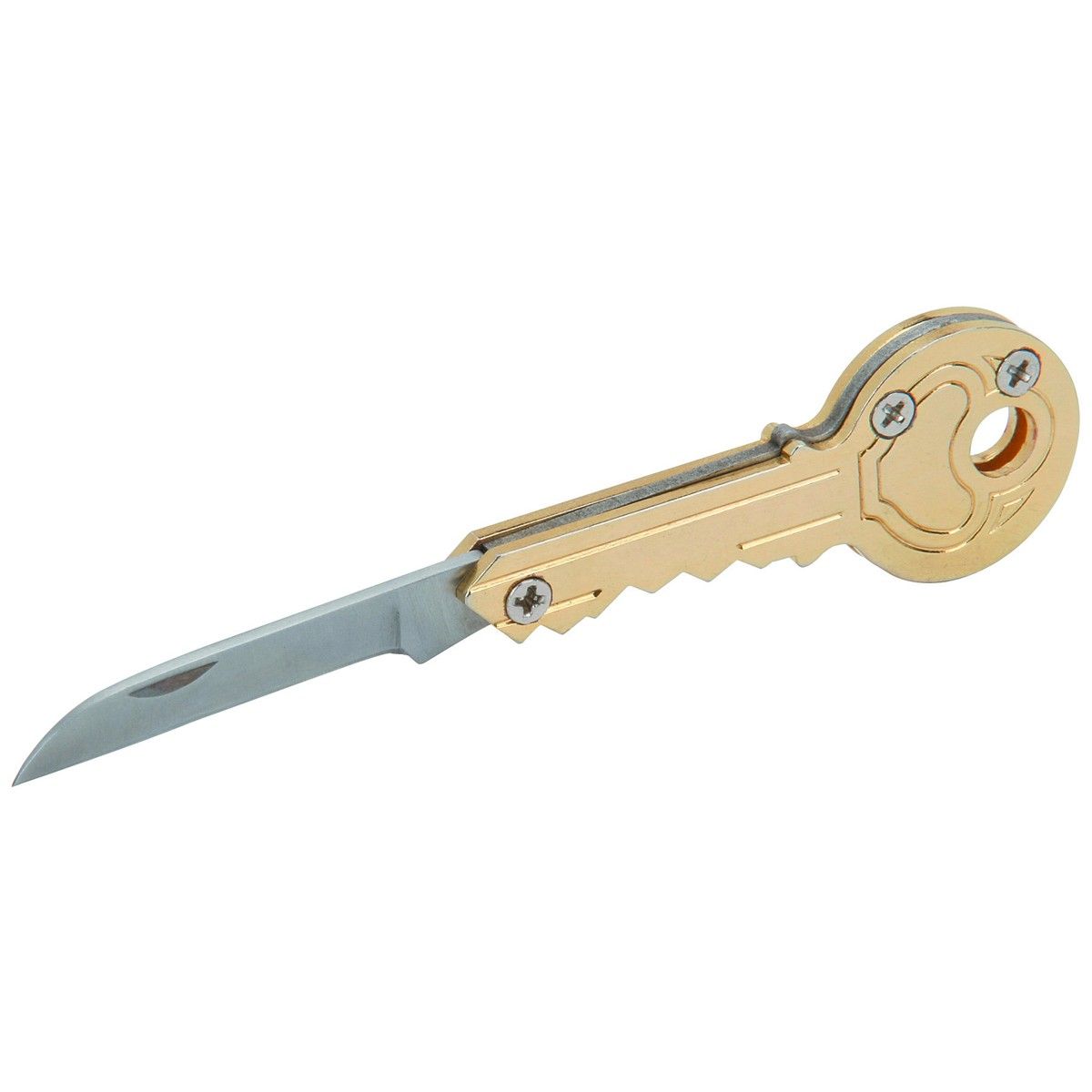 Keychain Folding Lockpick (now Updated With Tension Wrench) : 5 Steps ...