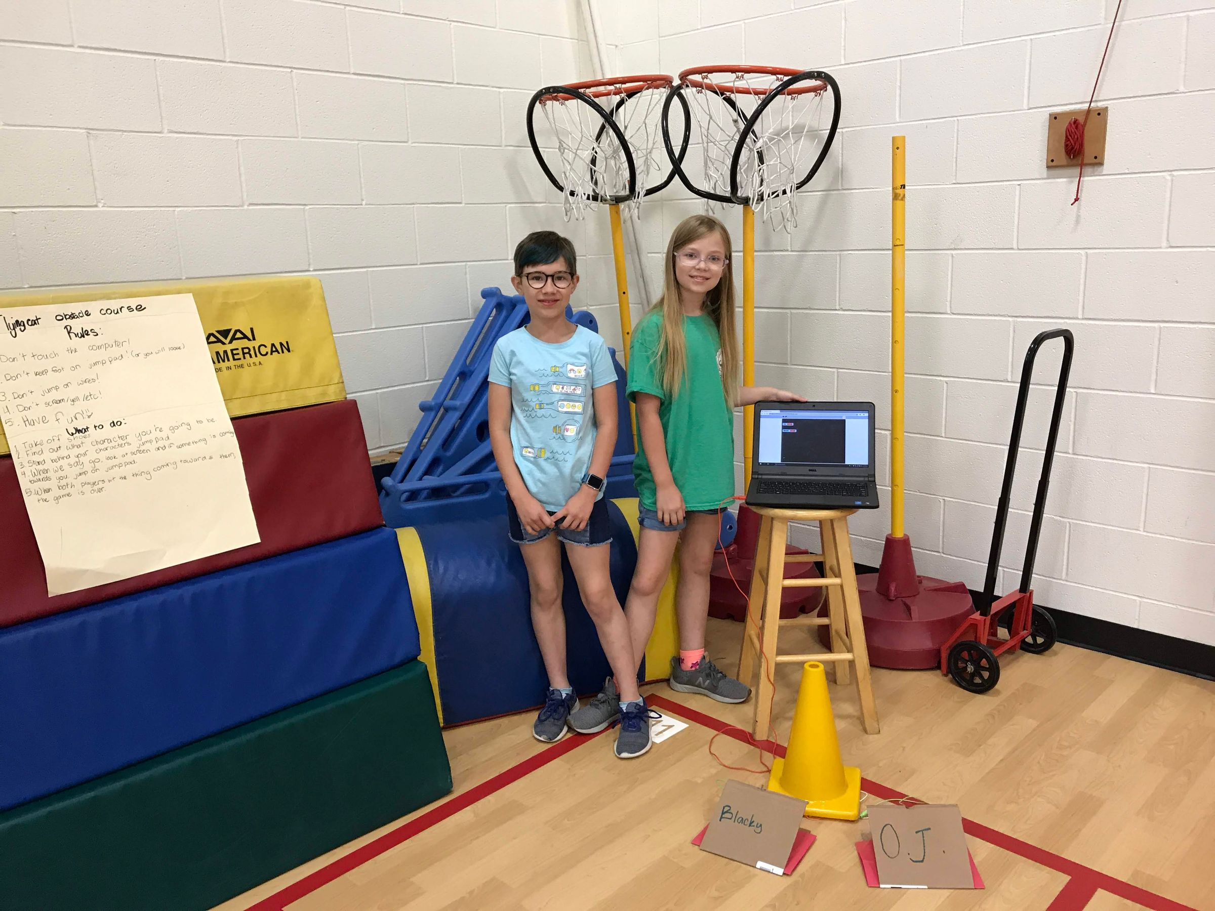 STEM in the Gym Makey Makey and Scratch Challenge : 5 Steps (with ...