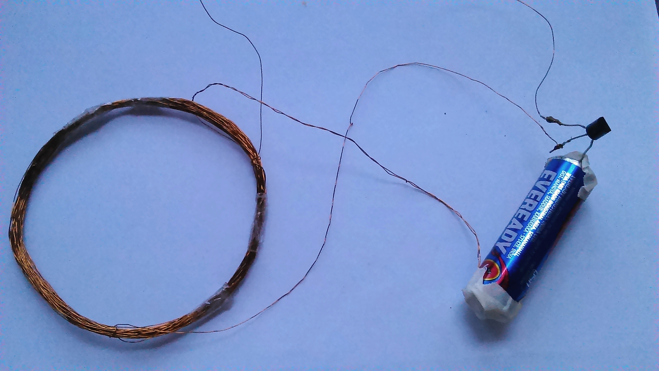 Electromagnetic Induction : Wireless LED : 3 Steps - Instructables