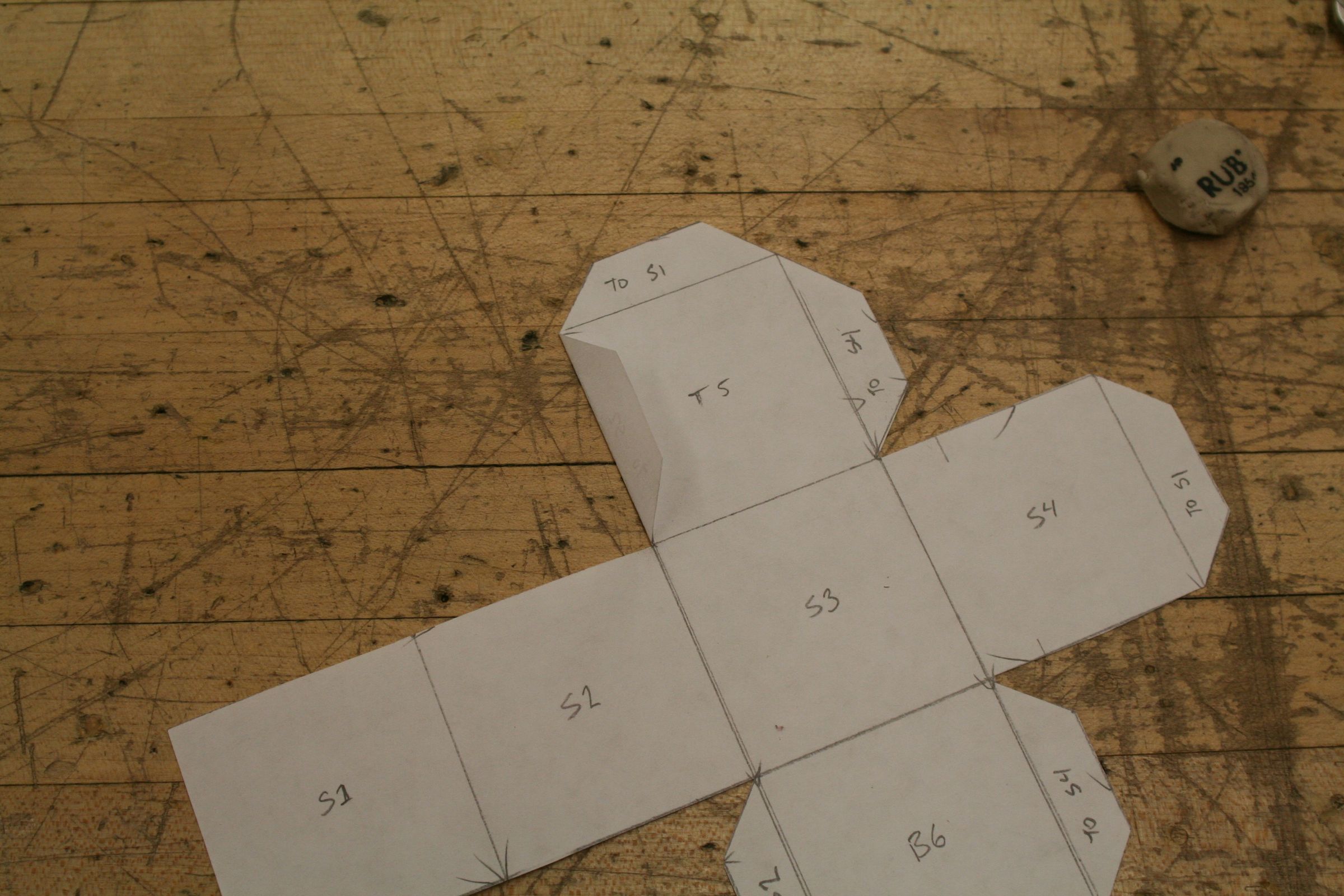 Perfect Paper Cube: Laying Out a Project Using Parallel Line ...