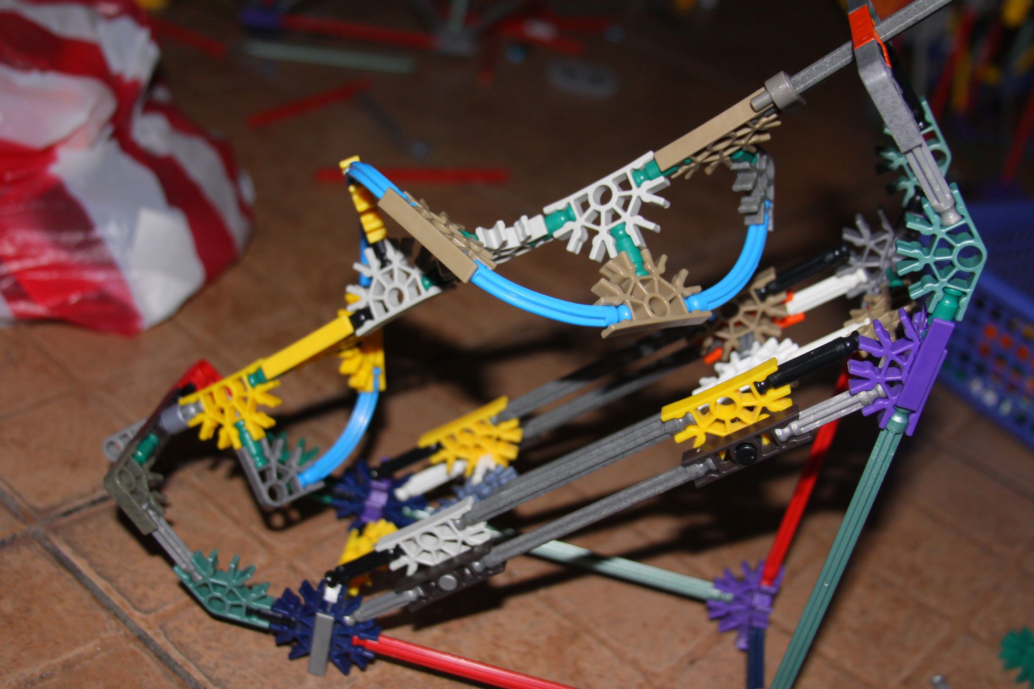Knex Archimedes Screw (knex Ball Machine Element) : 5 Steps - Instructables